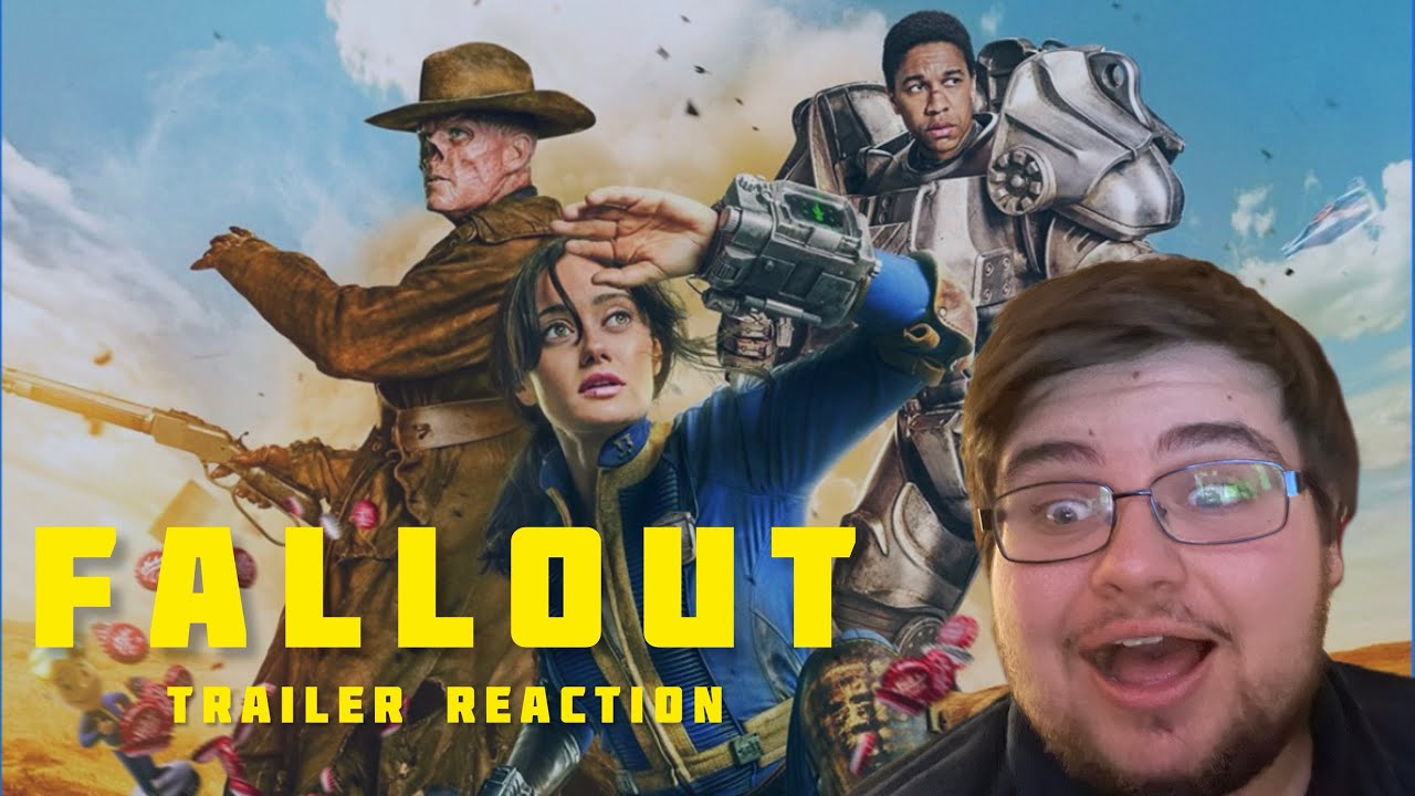 Fallout Official Trailer | TRAILER REACTION | #reaction #amazonprime # ...
