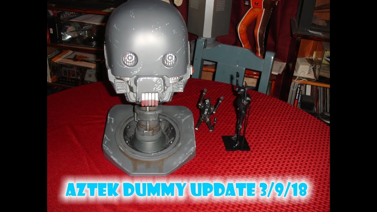 Aztek Dummy Update 3/9/18 - Robot Wrap-up - YouTube