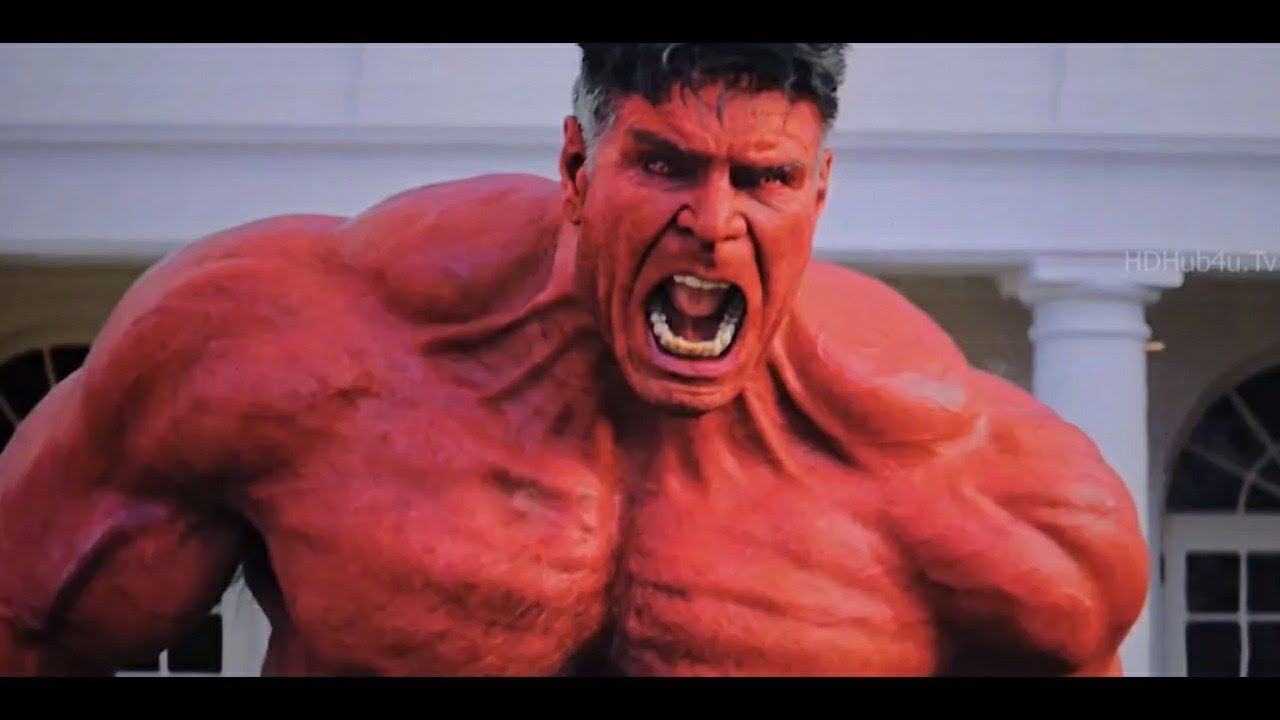 Red Hulk transformation captain america brave new world - YouTube