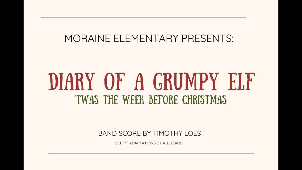 Diary of a Grumpy Elf - YouTube