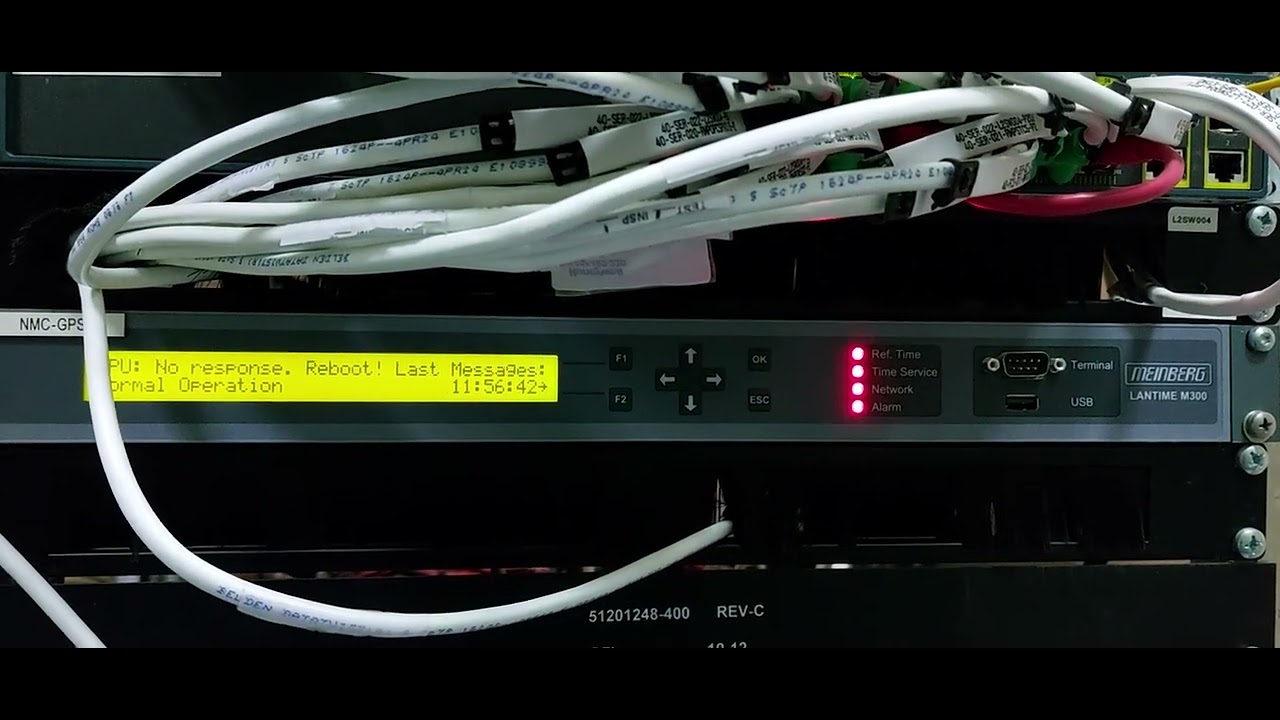 How to identify that time source is faulty | Faulty lights on NTP ...