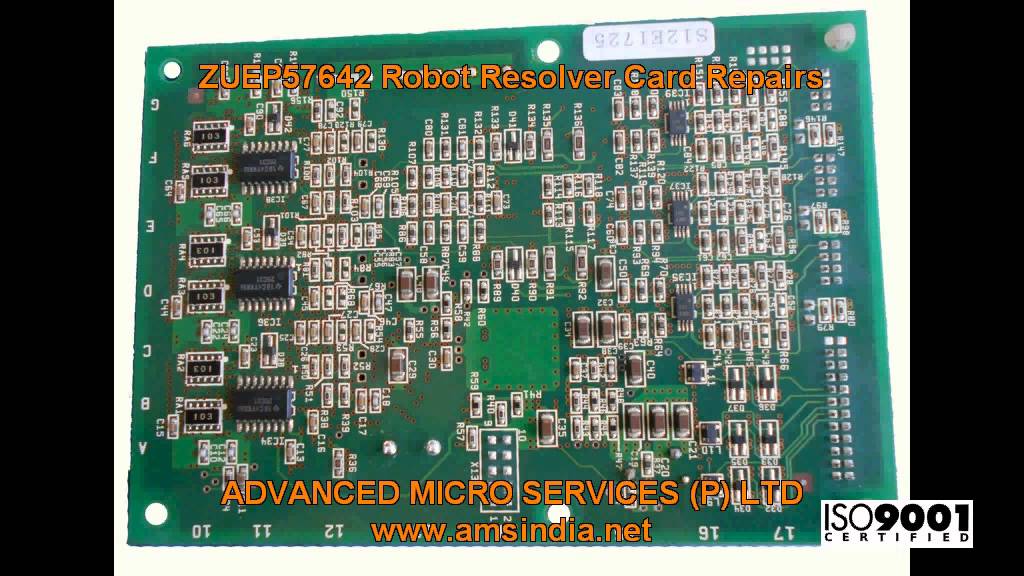 ZUEP57642 Robot Resolver Card Repairs @ Advanced Micro Services Pvt.Ltd ...