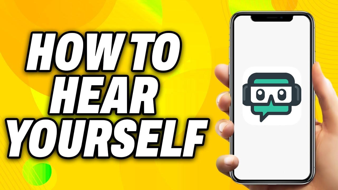 How To Hear Yourself in Streamlabs OBS - Quick Fix - YouTube
