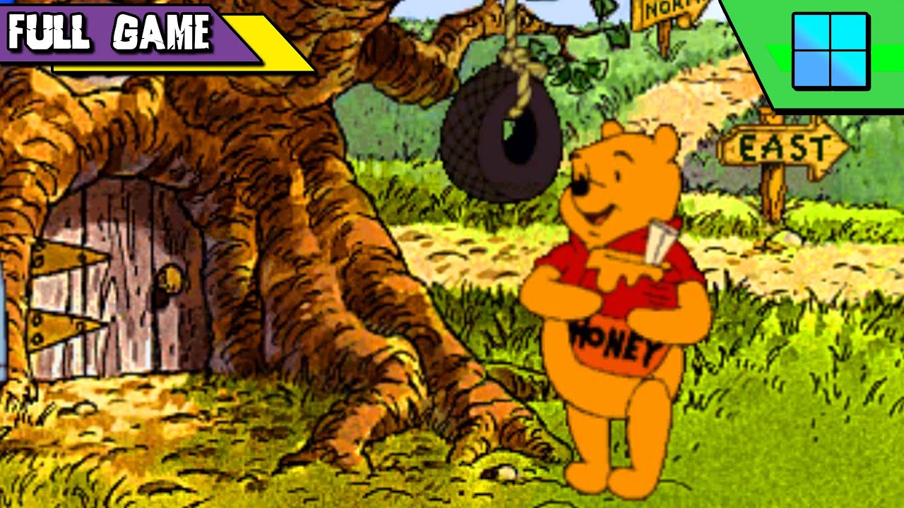 [PC] Disney’s Ready to Read with Pooh | Full Gameplay Walkthrough - YouTube