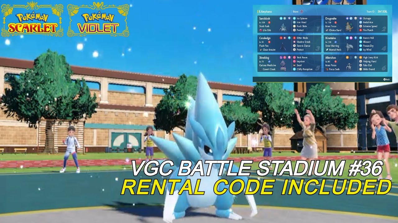 LET IT SNOW WITH ALOLAN SANDSLASH IN VGC - POKEMON SCARLET AND VIOLET ...