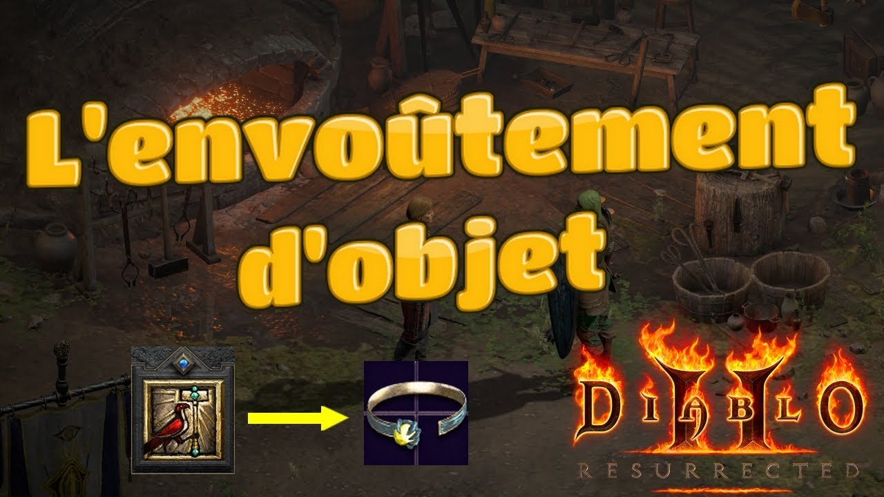 Imprégner un objet chez Charsi - Diablo 2 Resurrected - YouTube