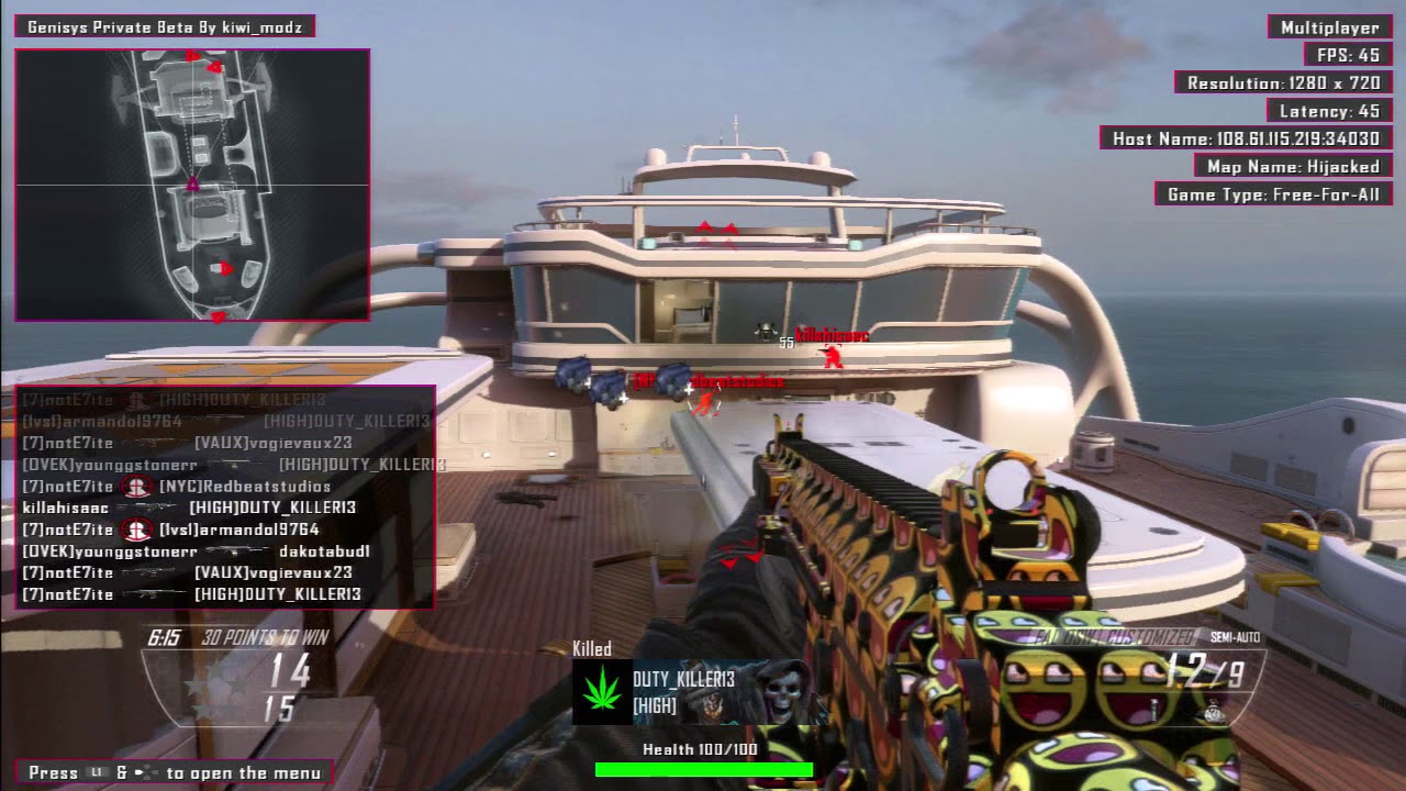 Genisys BO2 SPRX NEW INSANE AUTOWALL Preview! - YouTube