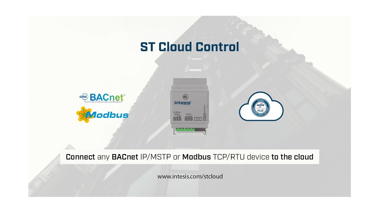 Make conventional BACnet or Modbus devices smart with ST Cloud Control ...