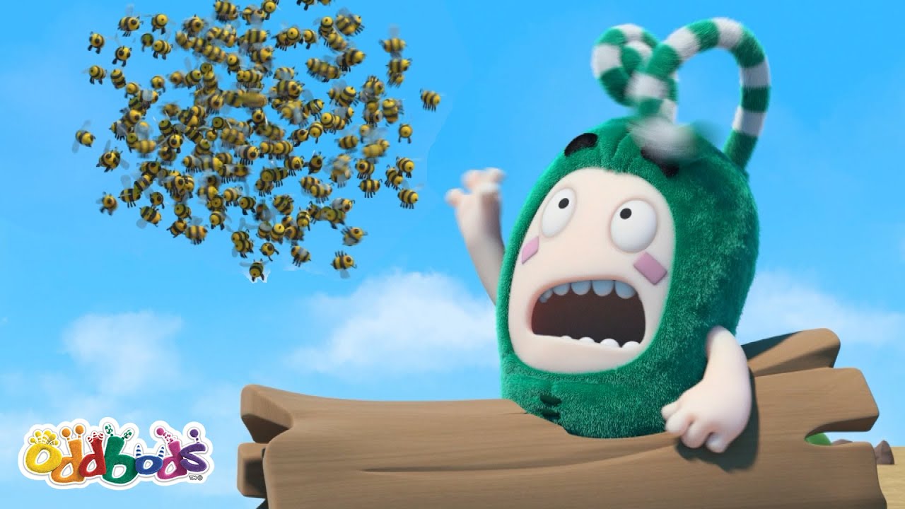 Zee Can't BEE-lieve His Eyes! 🐝 | Oddbods Cartoons | Funny Cartoons For ...