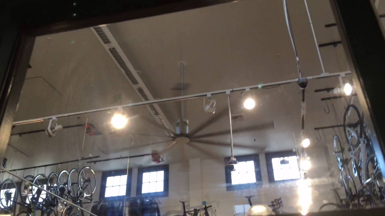 Big @$$ Fan in a Bike Store - YouTube