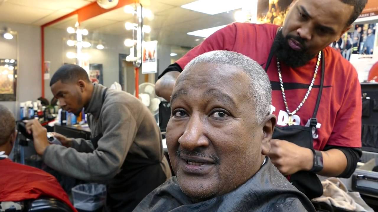 Ethiopian Delegation Visits Black Barbershop Health Network - YouTube