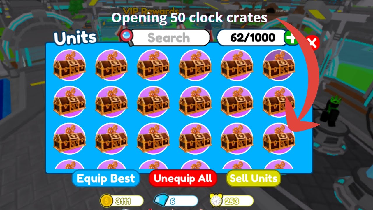 Opening 50 clock crates - YouTube