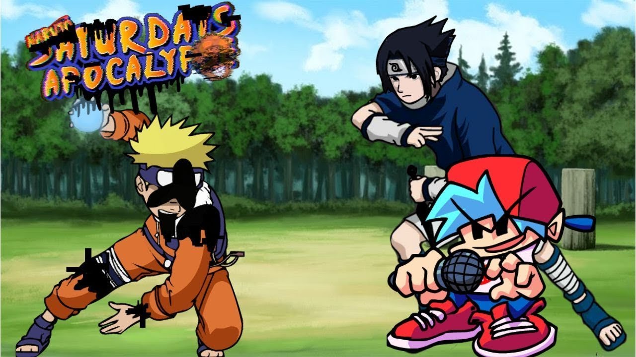 Friday night funkin vs Naruto glitch para pc fraco/otimizado 32 e 64 ...