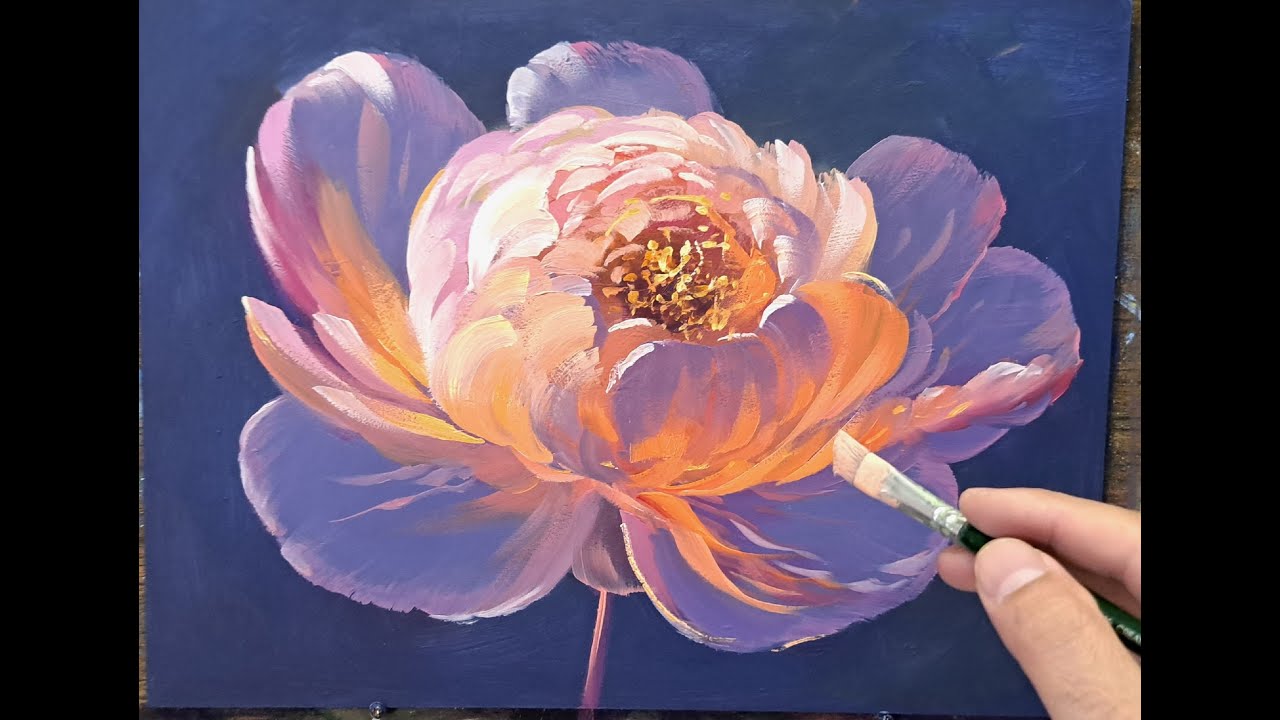 Oil painting Vugar Mamedov - YouTube