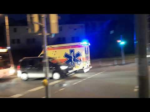 🚨[Hornwechsel] RTW 1 RA Greiz auf Einsatzfahrt - YouTube