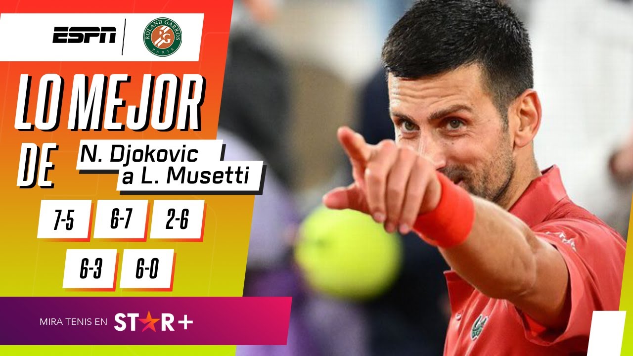 ¡EN MÁS DE CUATRO HORAS DE PARTIDO, NOLE GANÓ ANTE MUSETTI Y ESTÁ ENTRE ...