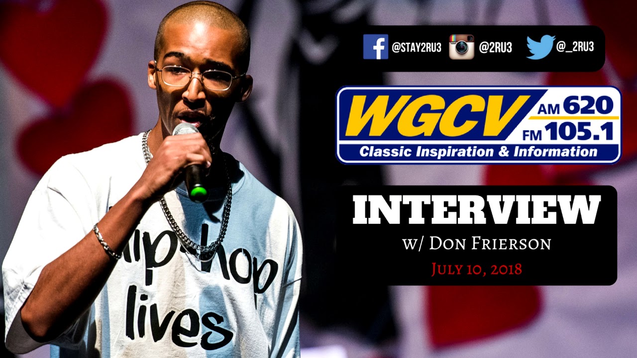 2Ru3 Interviews w/ Don Frierson (Urban Scene - July 10, 2018) - YouTube