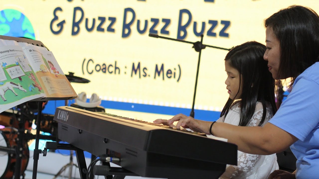 Kamadia Arundati - Mary Had a Little Lamb & Buzz Buzz Buzz | Piano | YSVMC Student Concert - YouTube