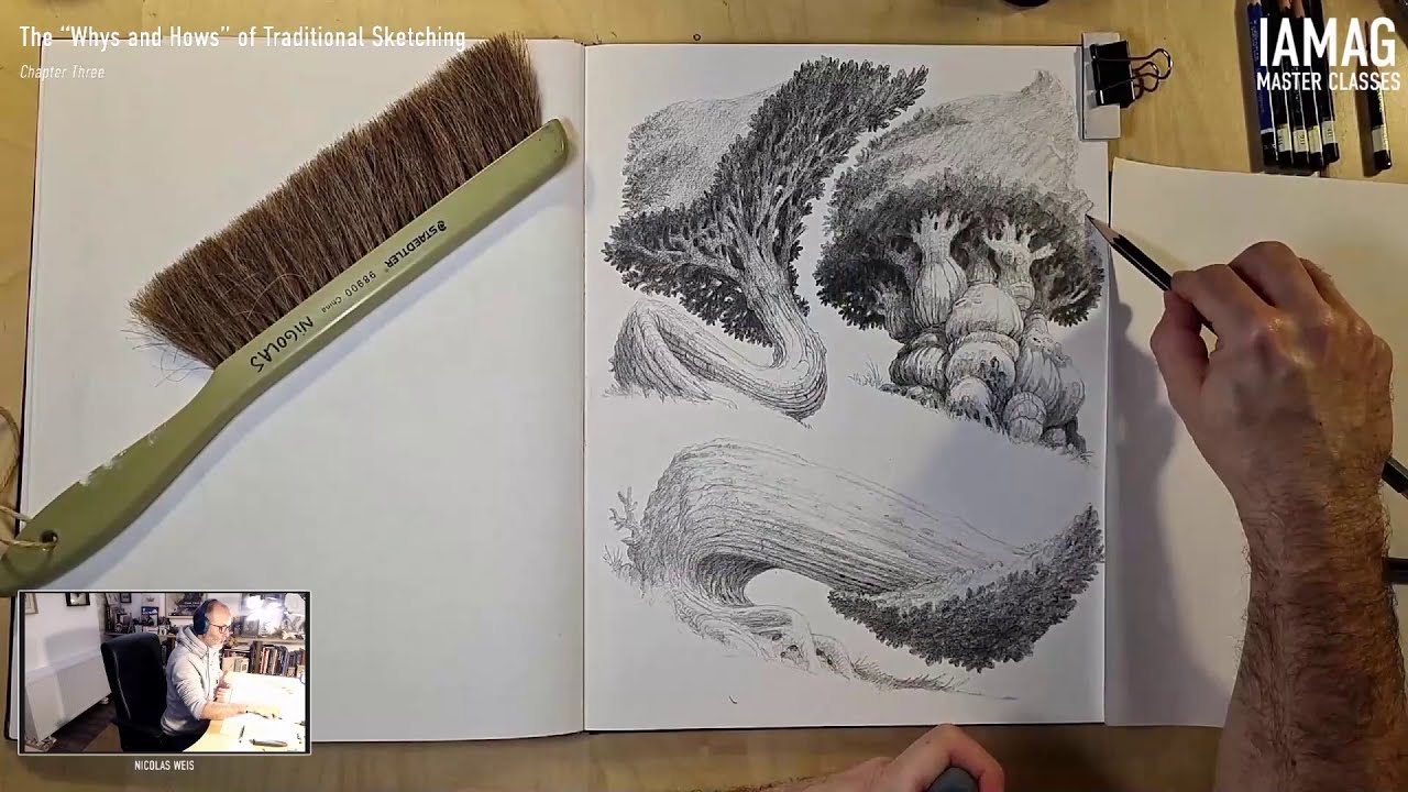 The Art of Sketching with Nicolas Weis, 6 hours of Live Sketching in ...