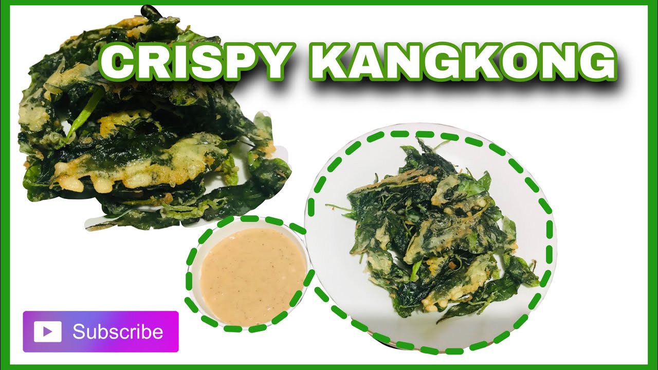 HOW TO MAKE EASY CRISPY KANGKONG CHIPS PWEDE PANG NEGOSYO!😋 |DEE ALL I ...