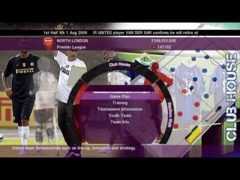 Revamped Menus for PES 2010