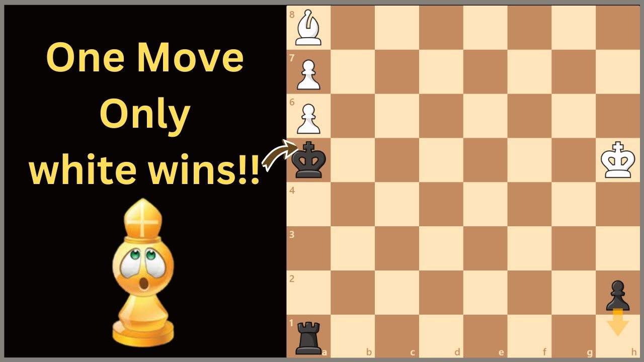Famous Chess Puzzle with Brilliant way to win! - YouTube
