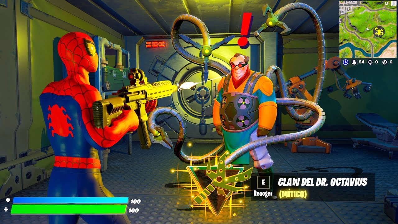 NUEVA ACTUALIZACIÓN del DOCTOR OCTOPUS BOSS en FORTNITE 😱🔥 - YouTube