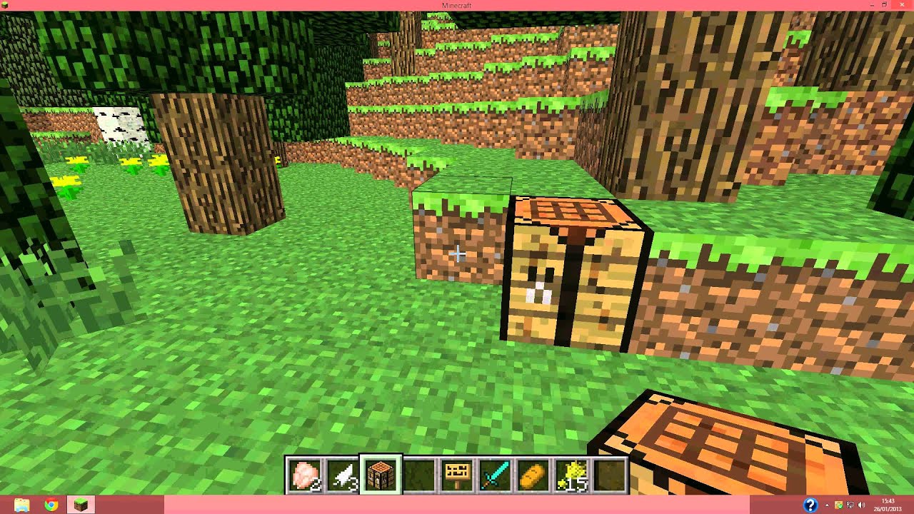 como hacer pan en minecraft - YouTube