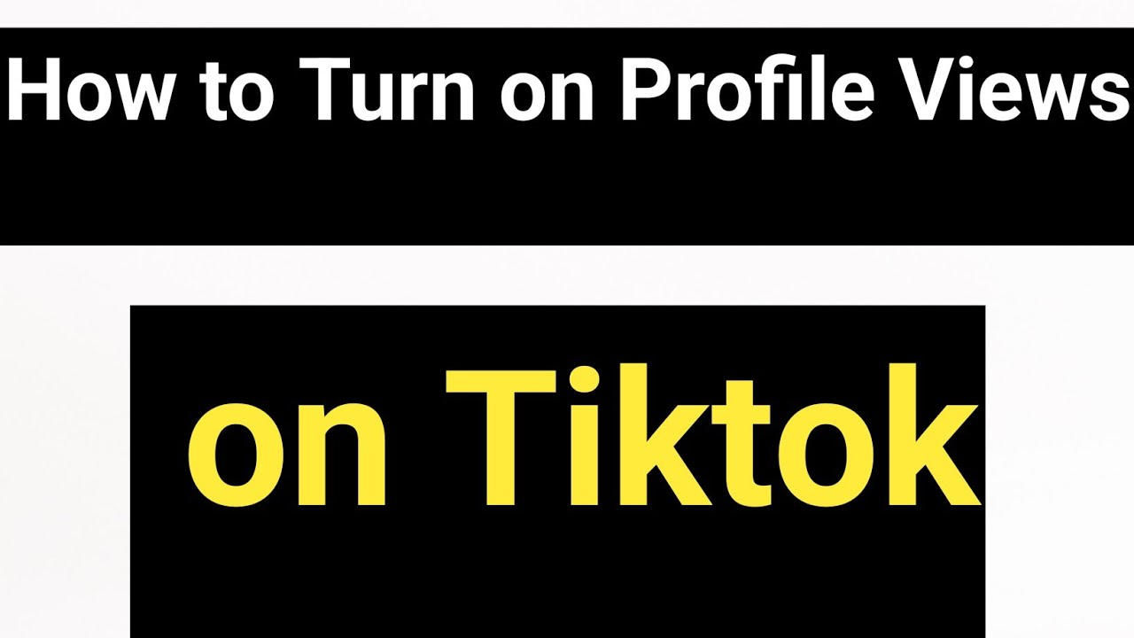 How To Turn On Enable Profile Views On Tiktok How To Activate Profile how-to-turn-on-enable-profile-views-on-tiktok-how-to-activate-profile