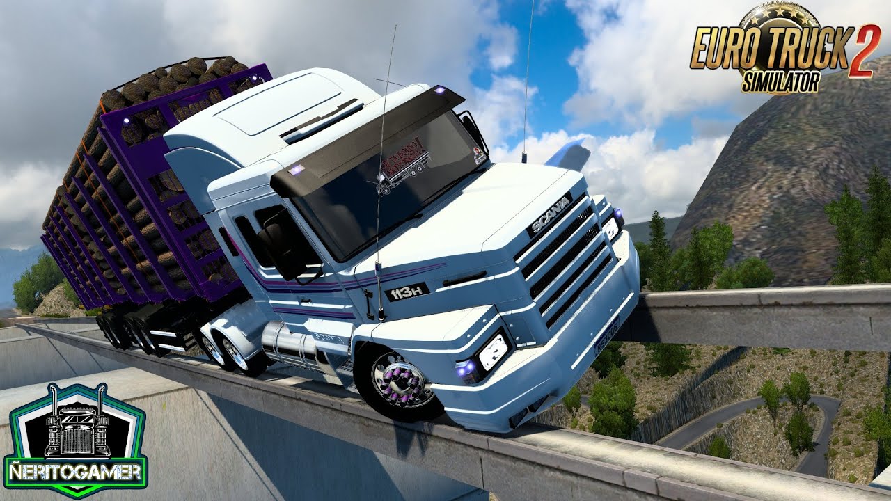DESCARGA SCANIA 113 MAPA SUPER EXREMO EURO TRUCK SIMULATOR 1.46 - YouTube