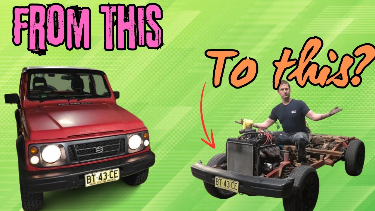 Suzuki Sierra Jimny Rust Repair! - Samurai Jimny Restoration ep2 - YouTube