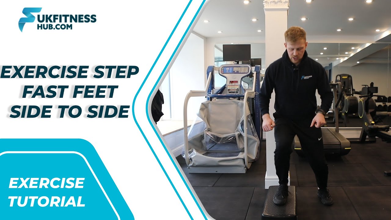 Exercise Tutorial: Exercise Step Fast Feet – Side to side - YouTube