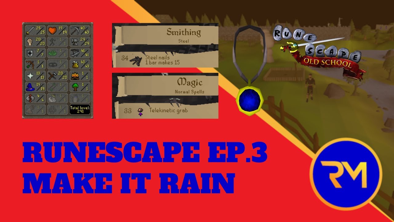 Make It Rain - RuneScape Ep.3 (OSRS F2P Ironman) - YouTube