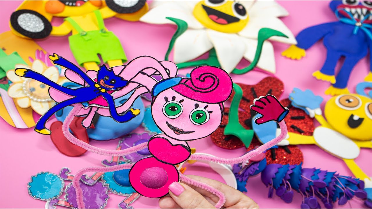 Poppy PlayTime Fidget Toy Сollection Huggy Wuggy, mommy long legs ...