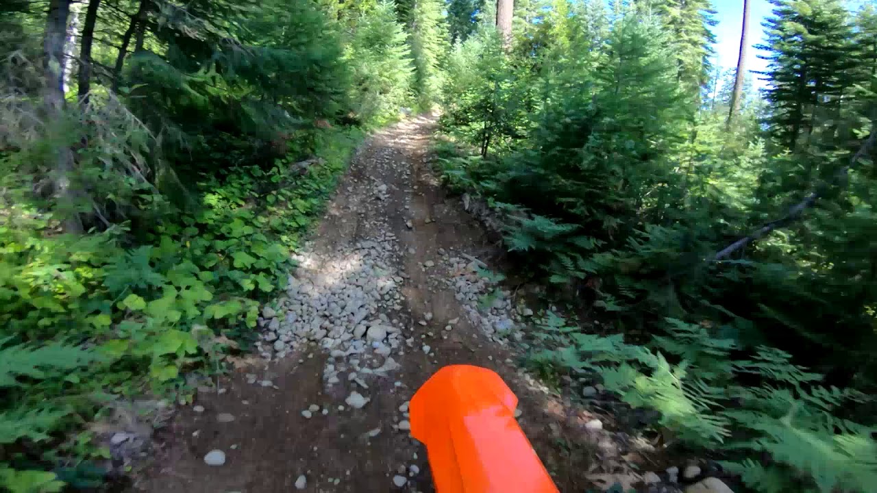 Riding Prospect OHV Trail 2. KTM 250xc 8-24-19 - YouTube