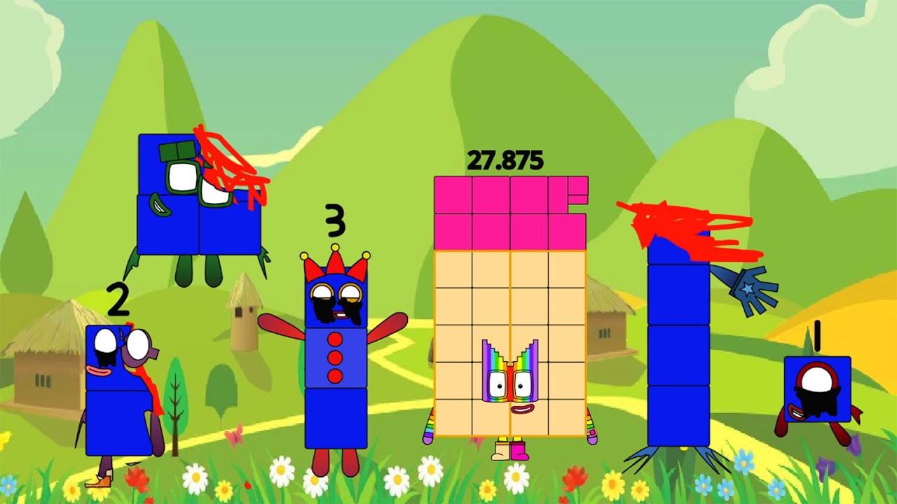 Numberblocks full season Numberblocks Band Sixteenths 83 and ...