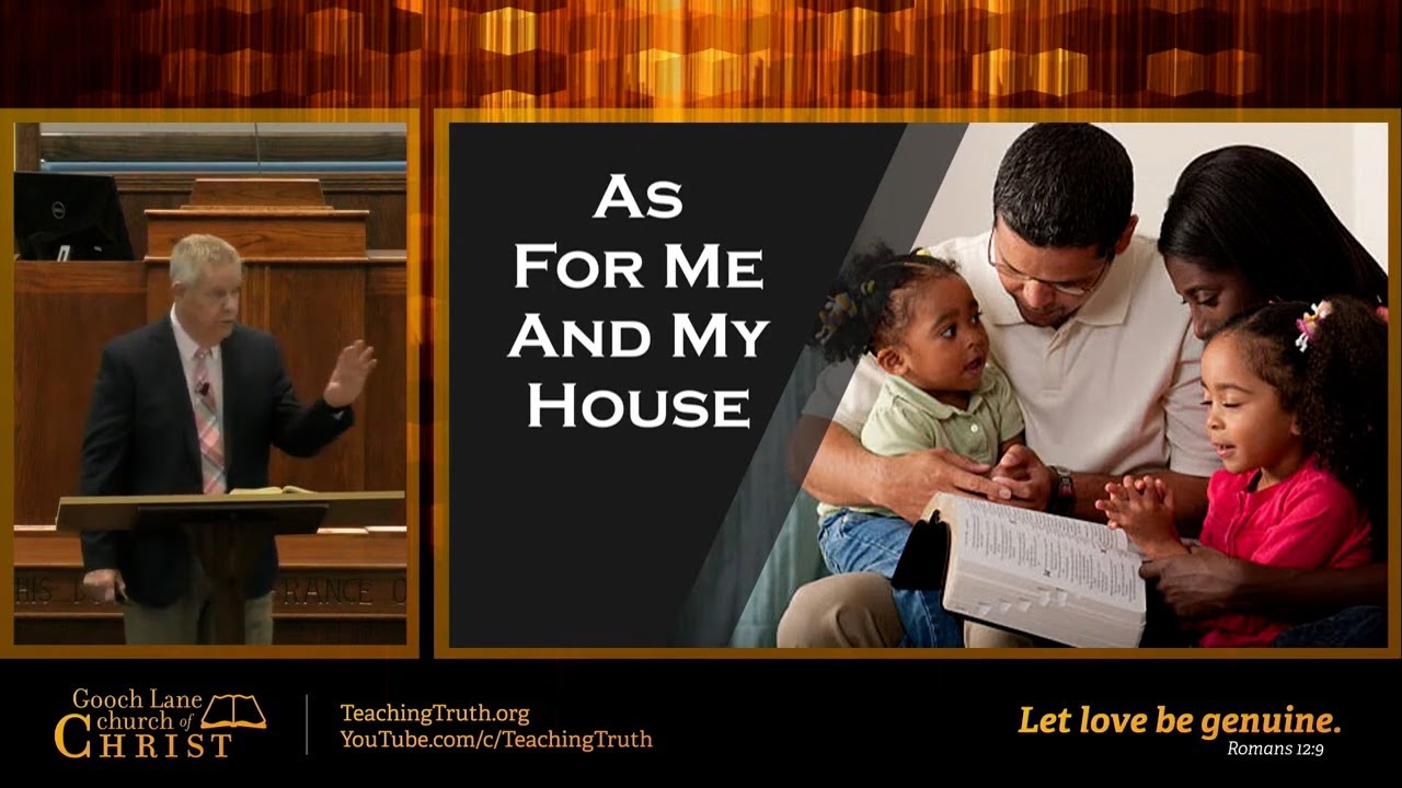 "As For Me and My House" (Lesson 5, Unless the Lord Builds the House ...