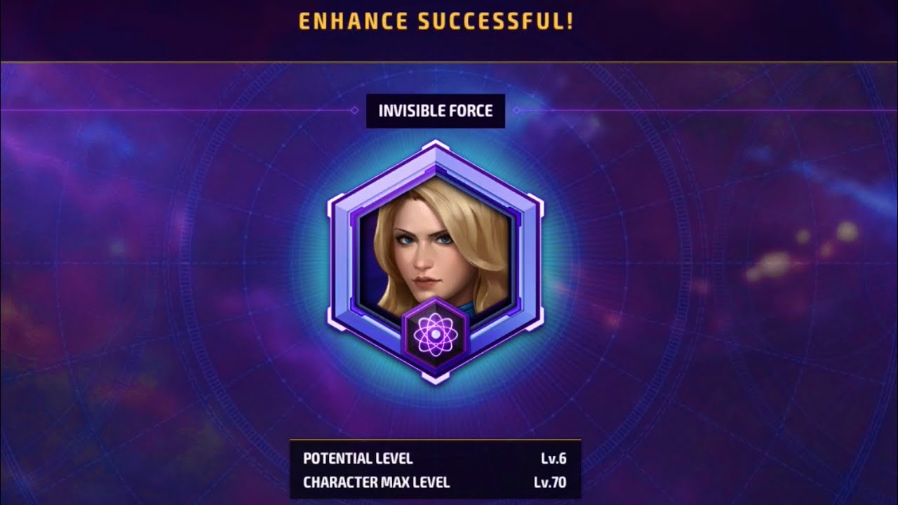 INVISIBLE FORCE 🥺 Lv 70 Invisible Woman | Marvel Future Fight - YouTube