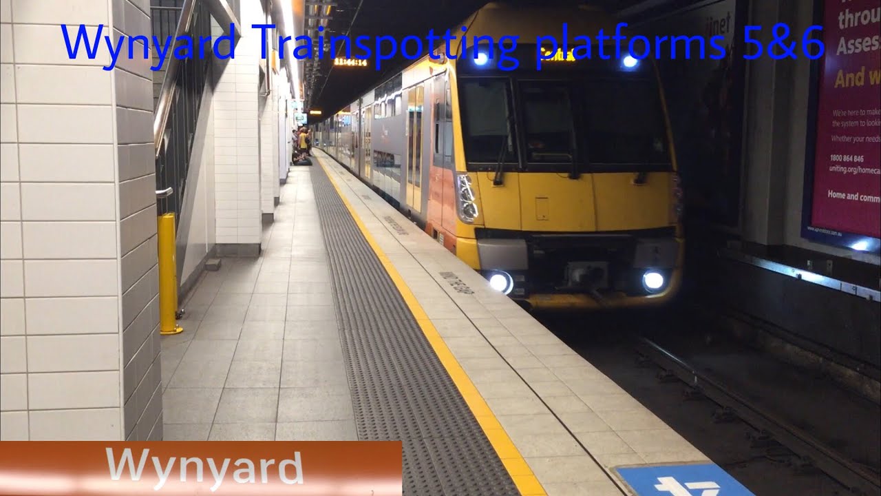 Sydney And Regional Trains Vlog 130: Wynyard Platforms 5&6 - YouTube