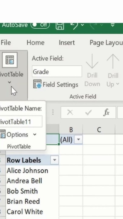 Dynamically Generate Report In Excel Without Vba Youtube