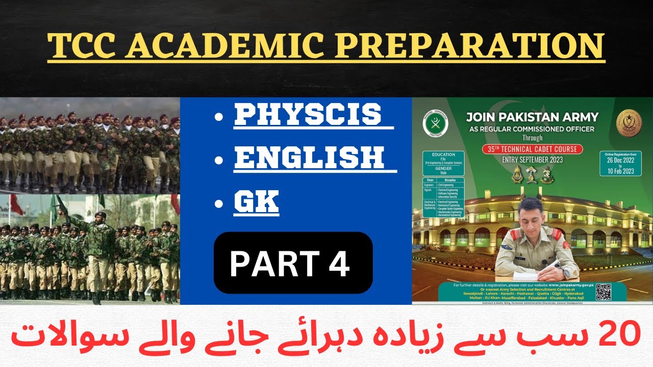 TCC Initial Test Preparation | TCC Academic test Preparation | TCC 35 ...