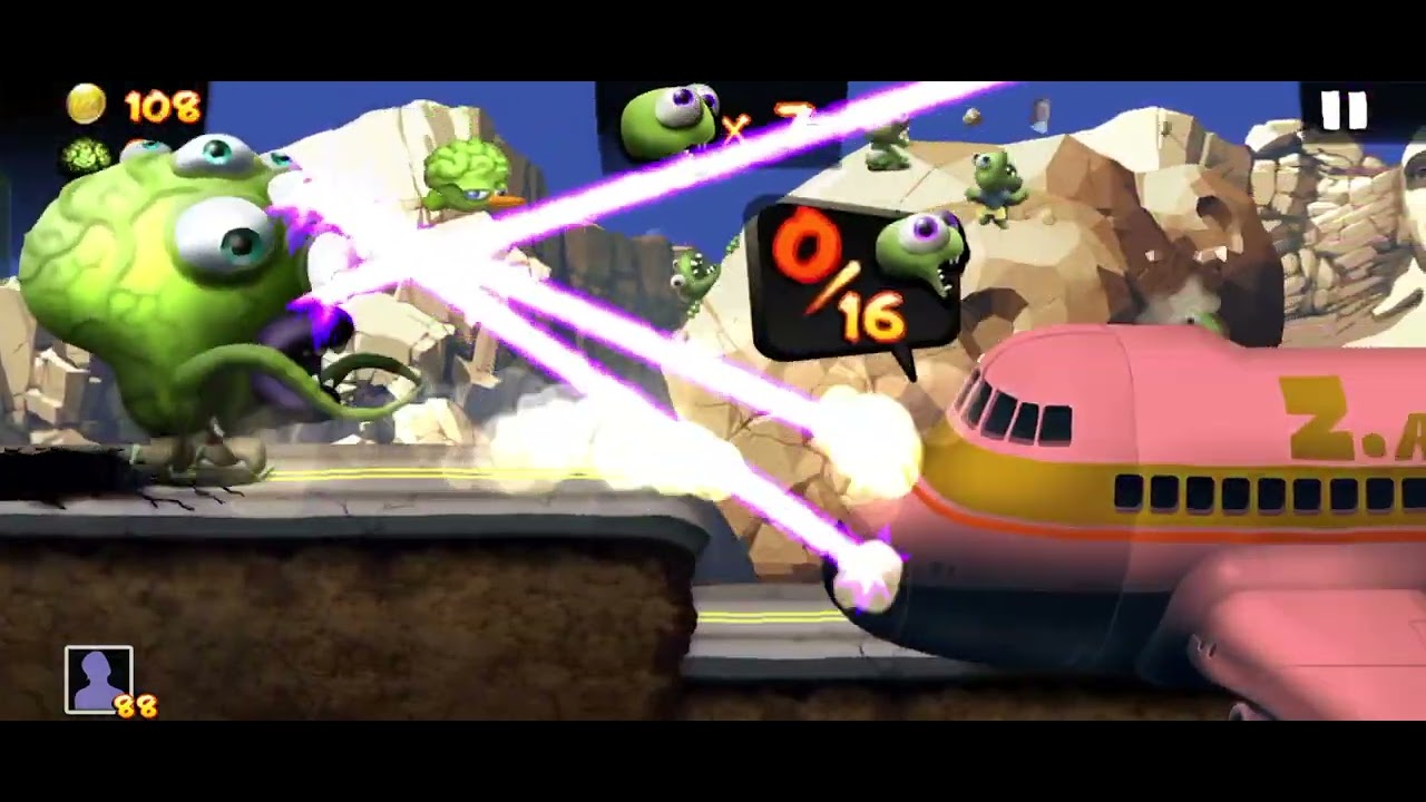 Zombie Tsunami Mission Today Collecting 300 Red Coins Part 2 - YouTube