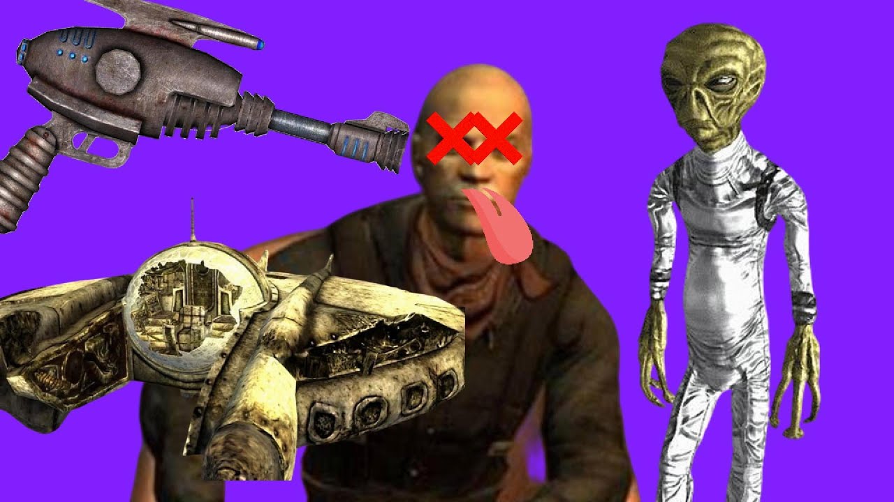 Fallout New Vegas How to Get the Alien Blaster - YouTube