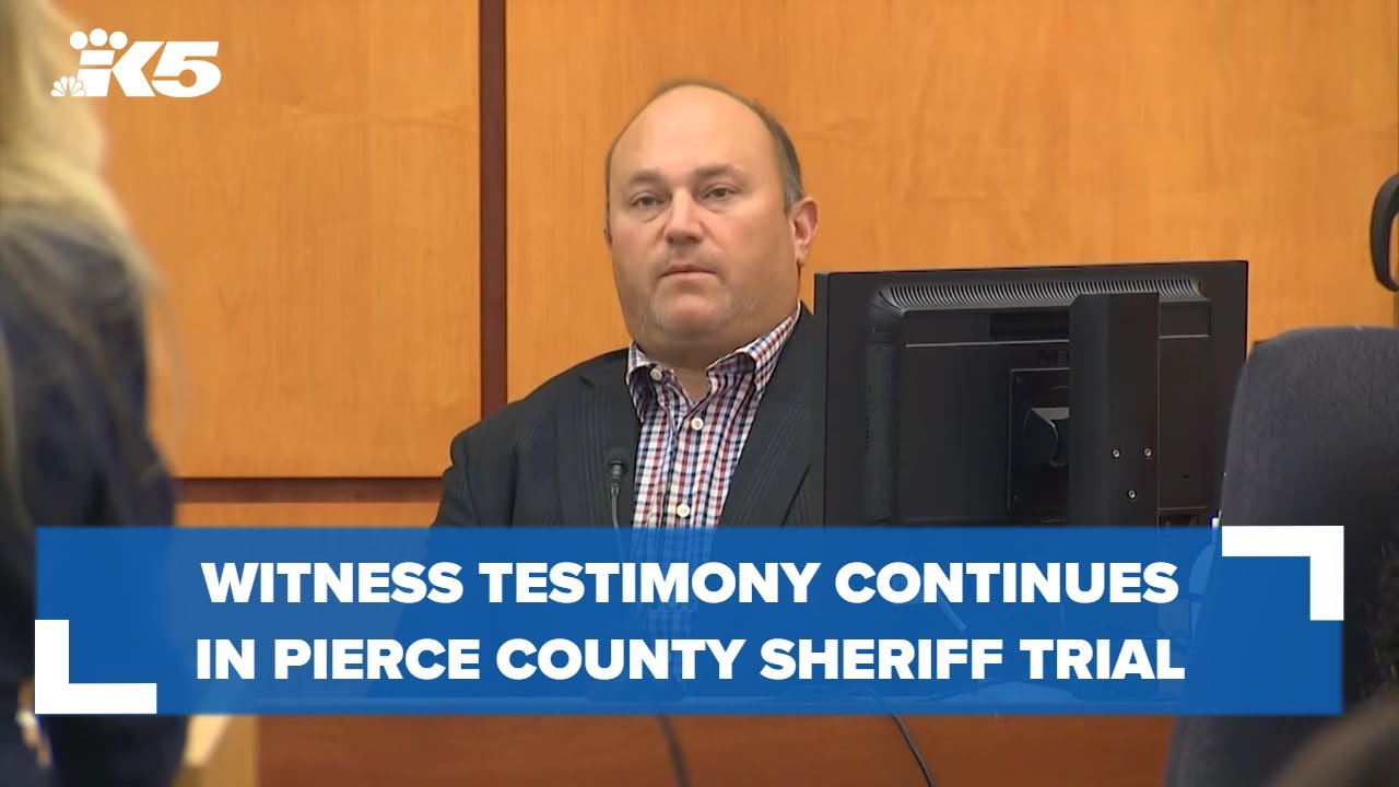 Witness testimony continues Thursday in Pierce County Sheriff Ed Troyer ...