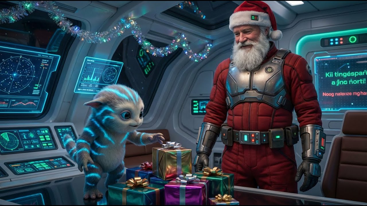 An Alien Child Believed in Santa Claus… Humans Answered His Hope ...