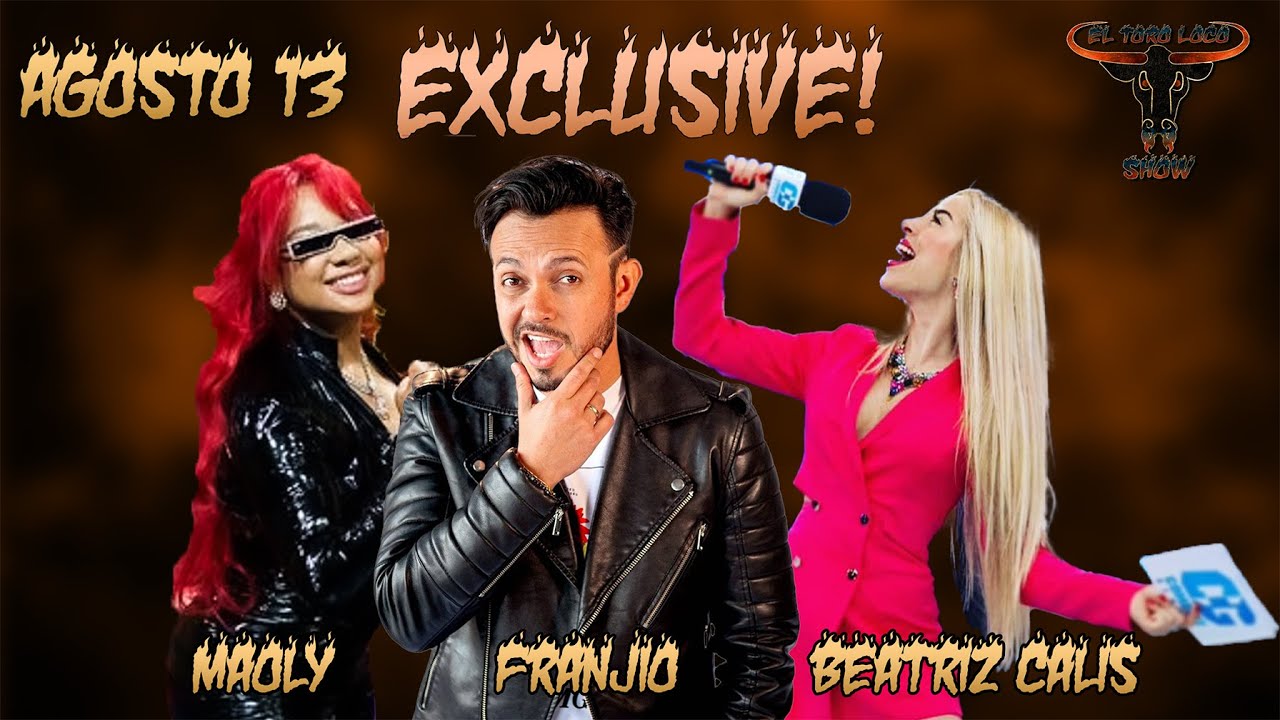 FRANJIO, LEANDRO CACERES, BEATRIZ CALIS Y MAOLY EN EL TORO LOCO SHOW ...