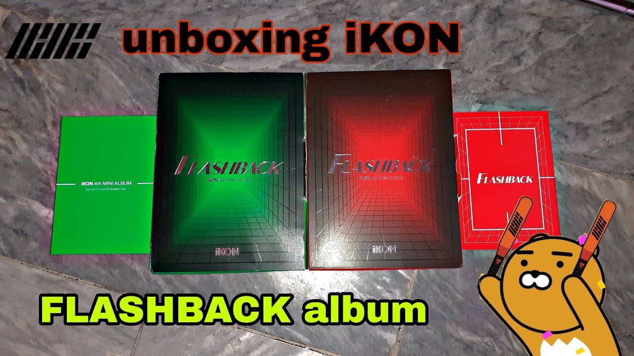 Unboxing iKON FLASHBACK Album @kyuyshieee - YouTube