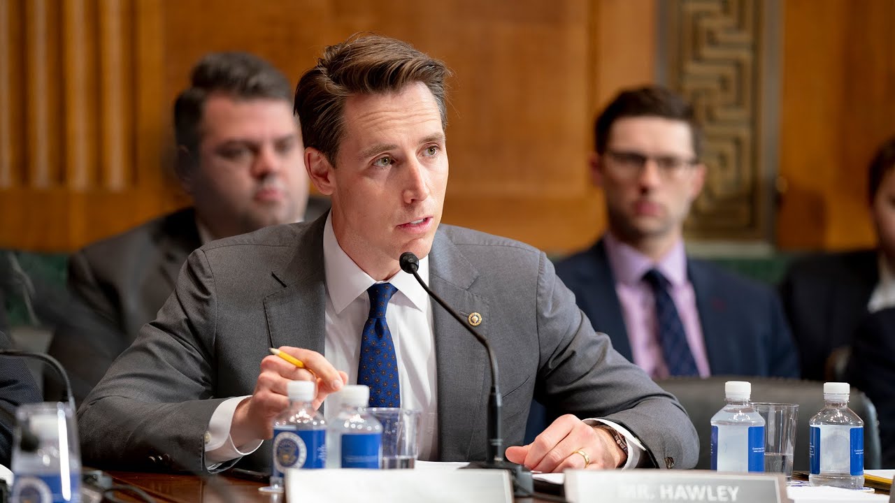 Senator Hawley Speaks on His Police Suicide Prevention Legislation ...