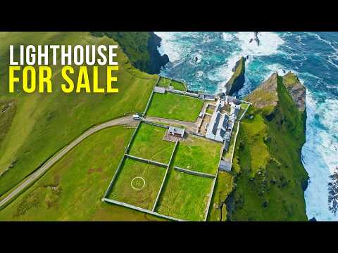 Dramatic Lighthouse for Sale on Ireland's Wild Atlantic Way
