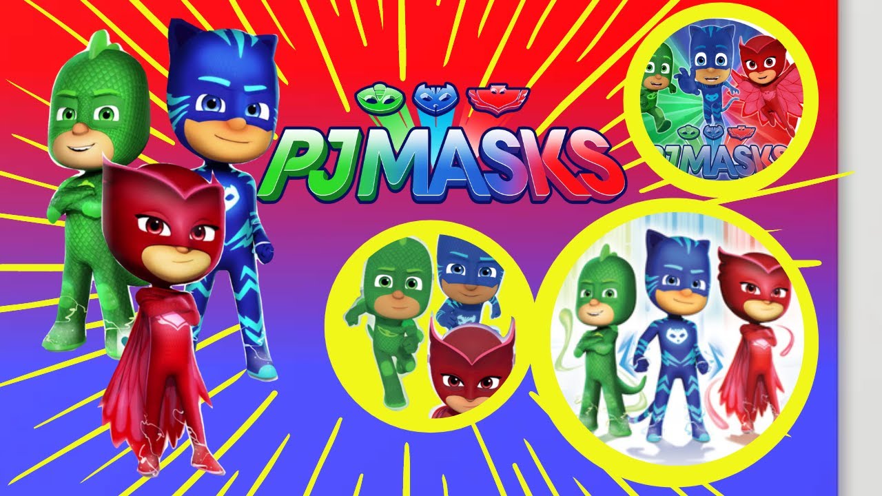 Pj Masks Color Swap - YouTube